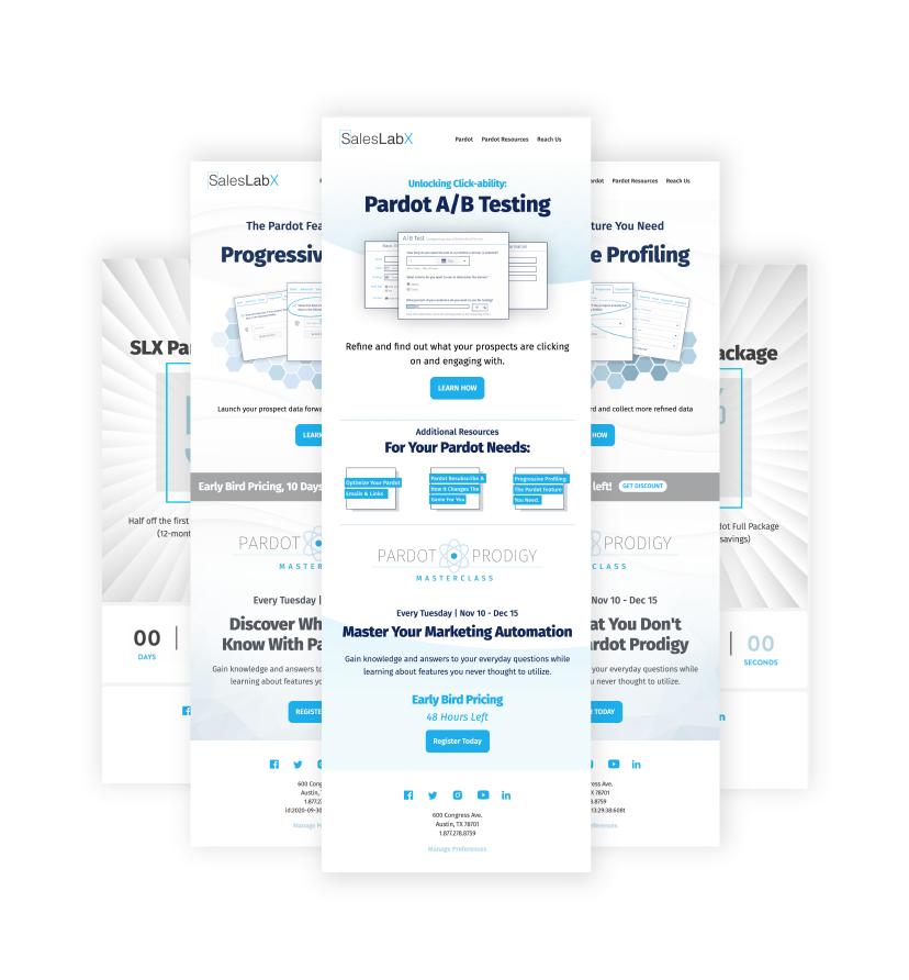 2021 Account Engagement (Pardot) Design Trends & Inspiration - SalesLabX